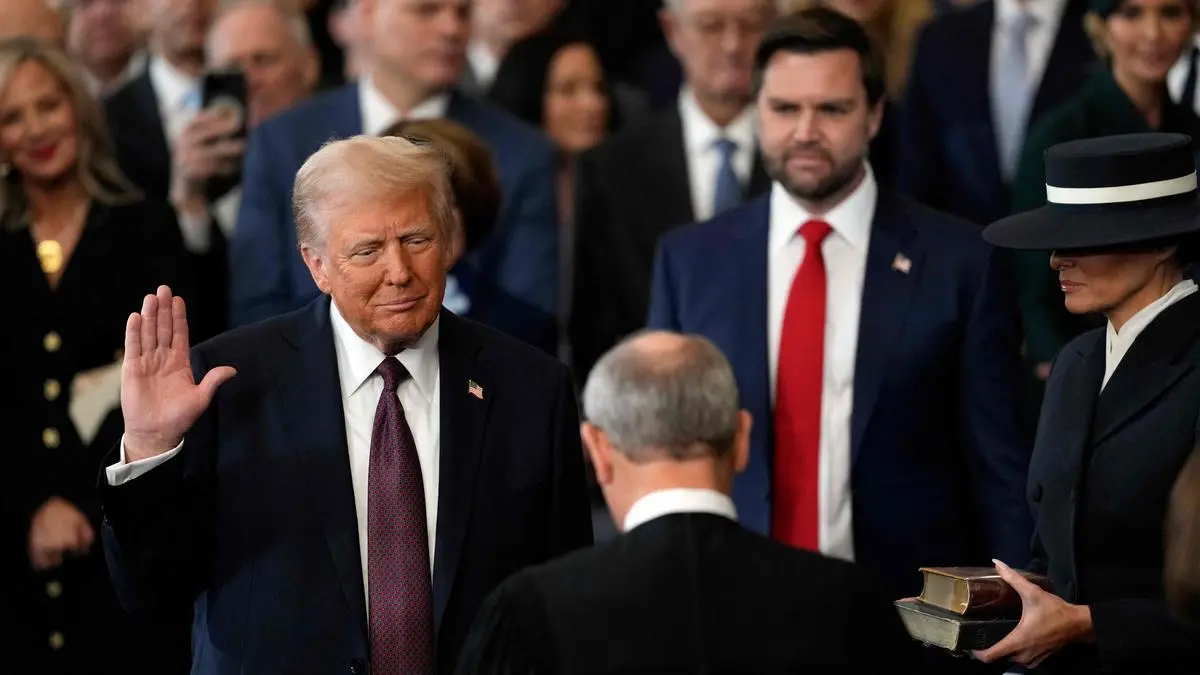 Machtwechsel: Donald Trump als 47. Präsident der USA angelobt